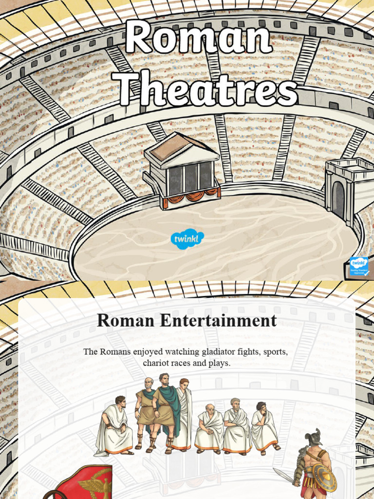 Roman Theatre and Entertainment Overview | PDF | Actor | Entertainment