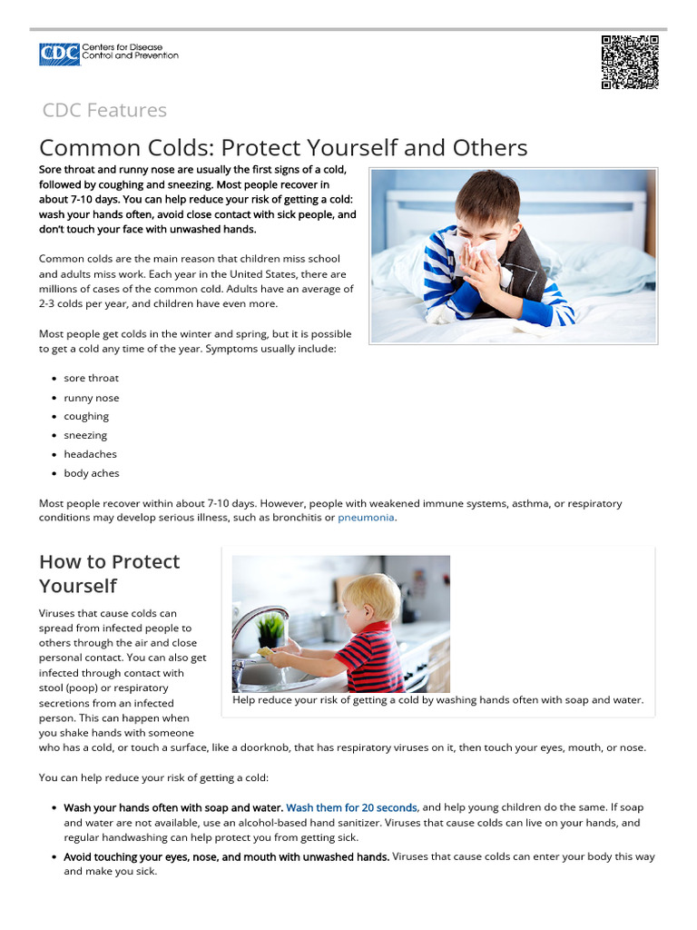 Common Colds | PDF