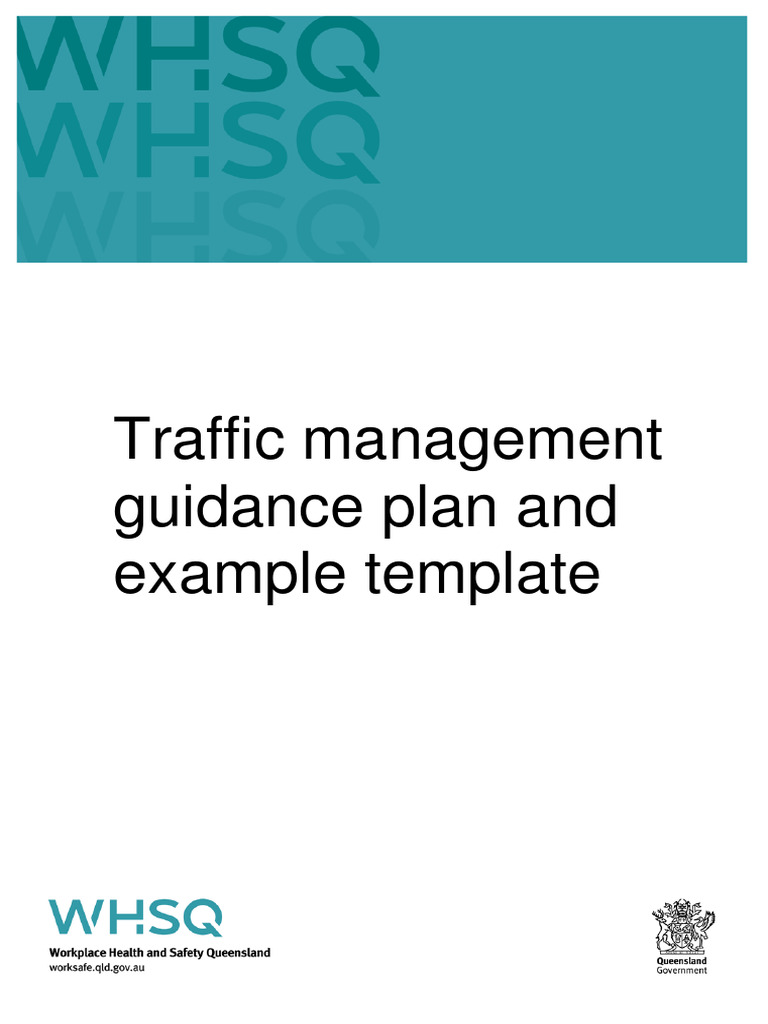 Traffic Management Guidance Plan and Example Template - FINAL | PDF