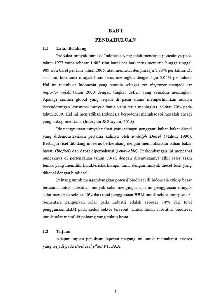 Acc Bab 1-5 Laporan PKL | PDF