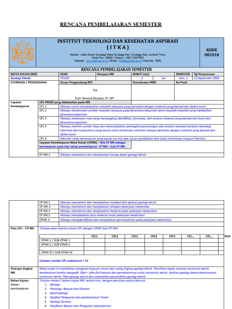 1.-FORM-RPS-Geotek | PDF