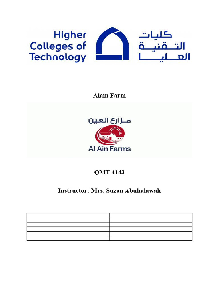Alain Farm | PDF | Lean Manufacturing | Inventory