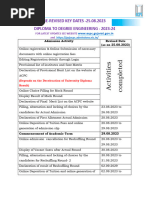 ACPC 2026-27 KeyDates | PDF | Educational Stages