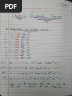Class 12 Coordination Compounds Topper's Handwritten Notes? | PDF