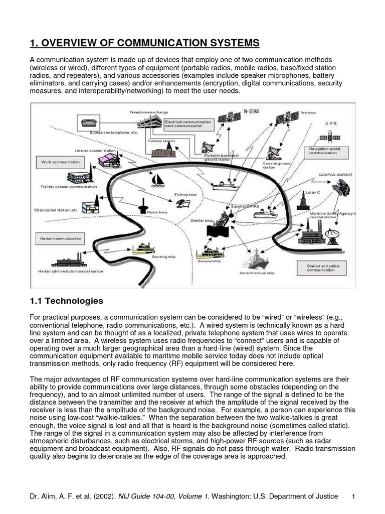 Overview of Communication Systems | PDF
