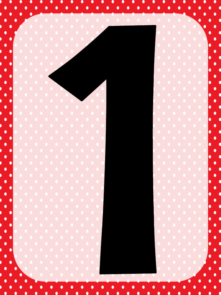 Numeros Del 1 Al 30 | PDF