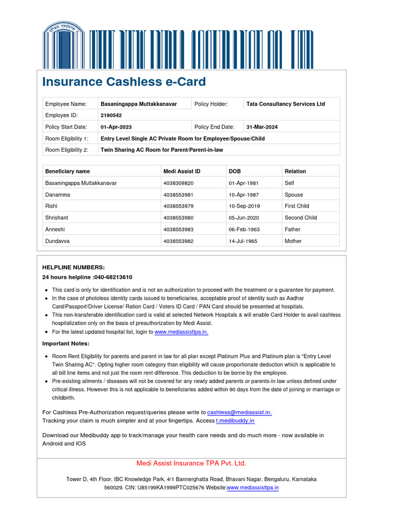 ECard | PDF | Identity Document