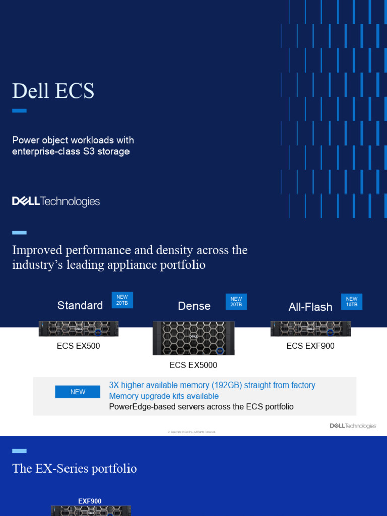 Dell EMC 2023 Update | PDF | Cloud Computing | Apache Hadoop