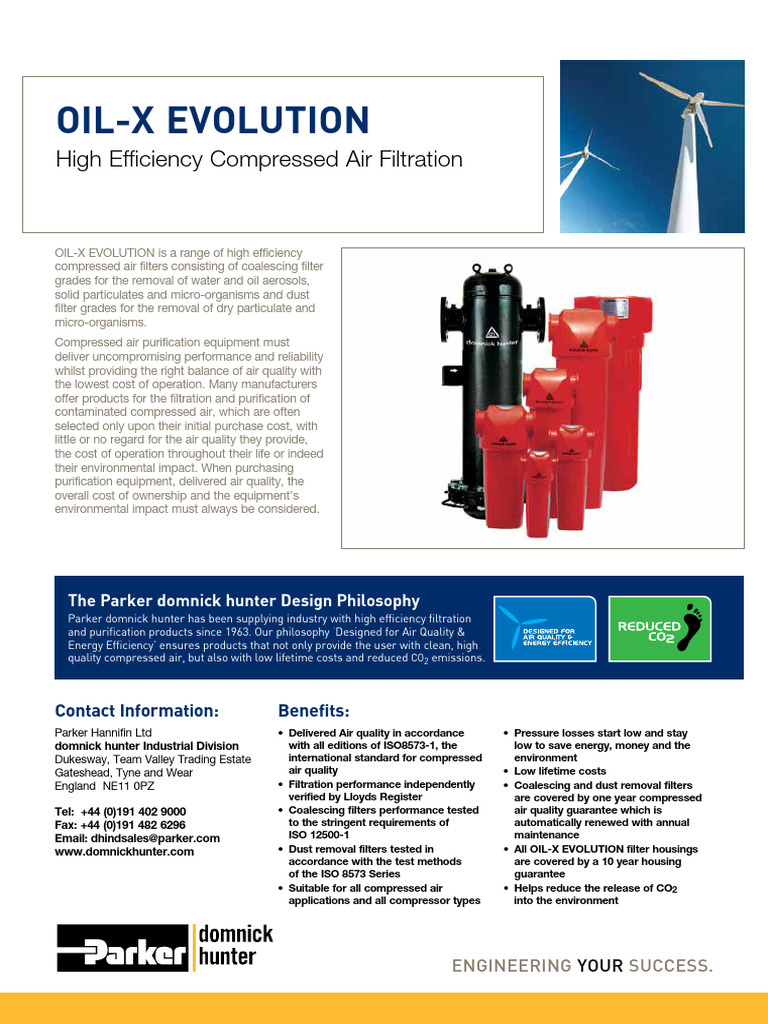 Evo Filters 174004403 - EN | PDF | Filtration | Particulates