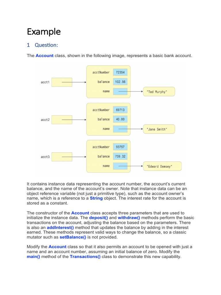 Coding Example | PDF