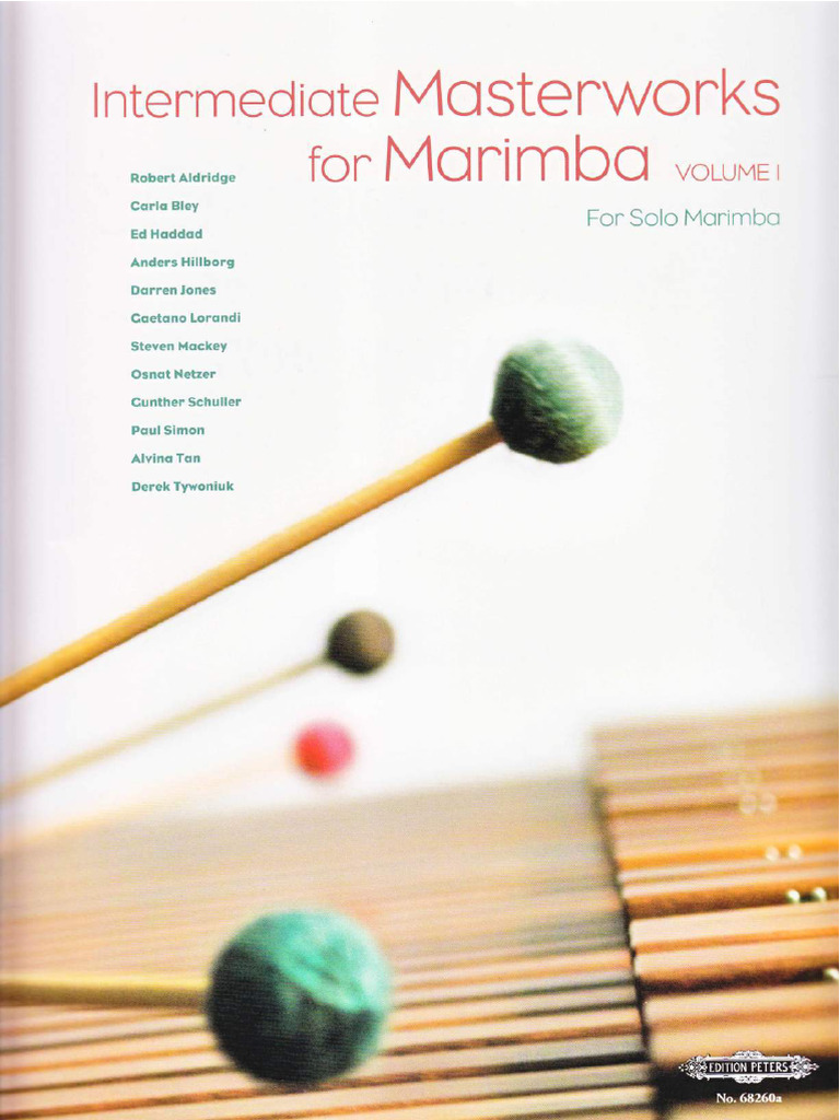 Intermediate Masterworks For Marimba 1 - Nancy Zeltsman | PDF | Orchestras | Entertainment