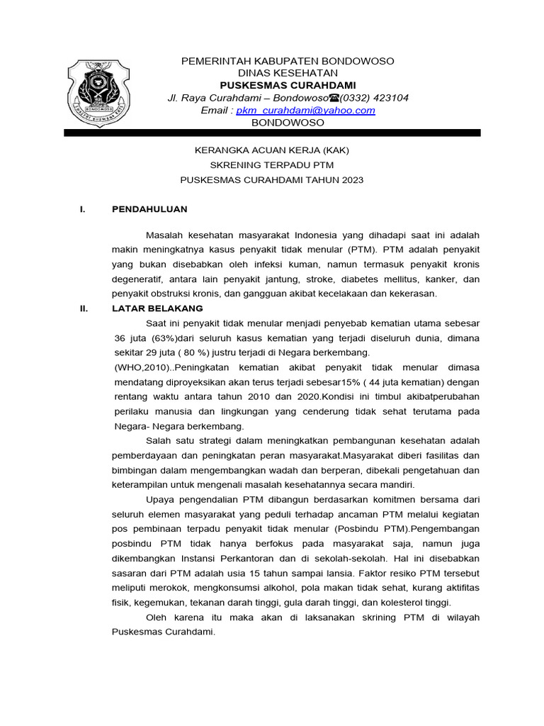 Kak Prog - PTM 2023 | PDF