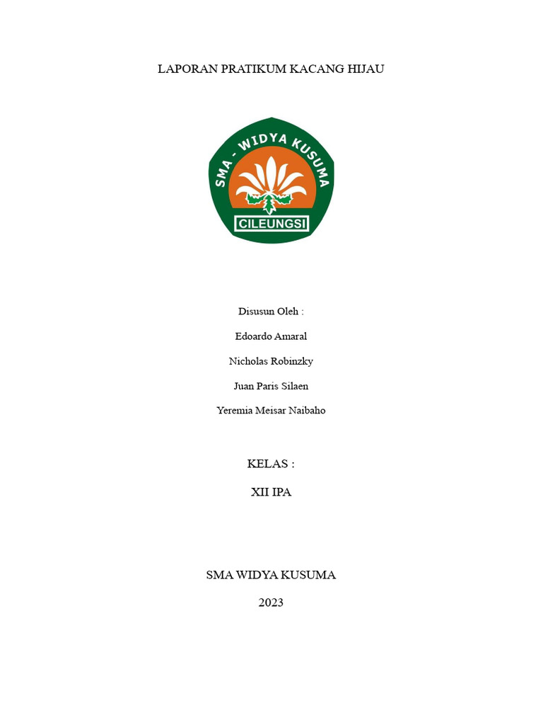 KCNG Hijau Selesai | PDF