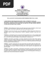 Resolution Sample Deped | PDF | Philippines