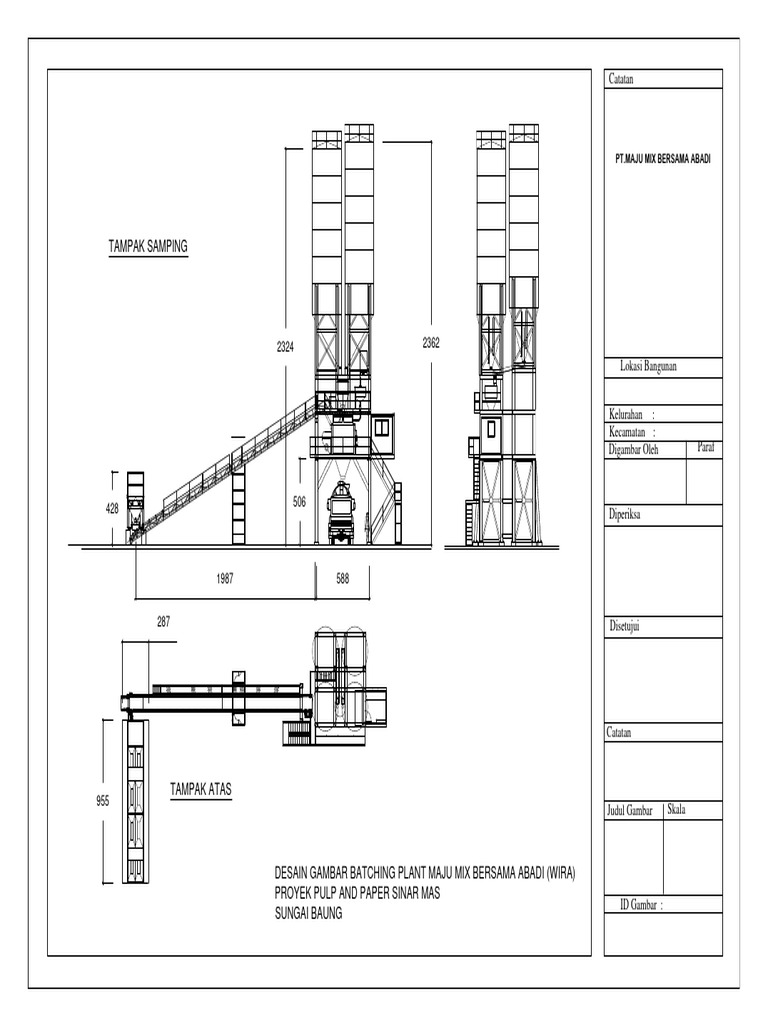 GAMBAR PLANT WIRA BAUNG-Model | PDF