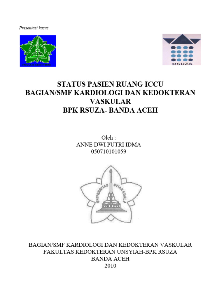 Status Pasien Ruang Iccu | PDF | Kesehatan Holistik