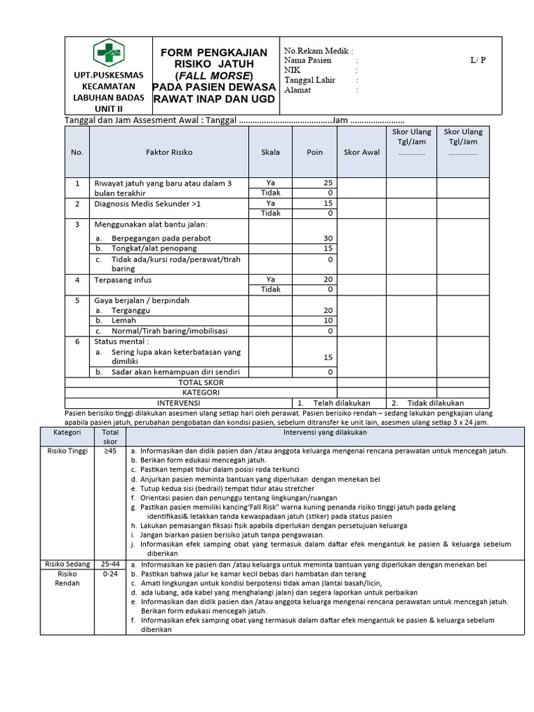 Form Fall Morse | PDF