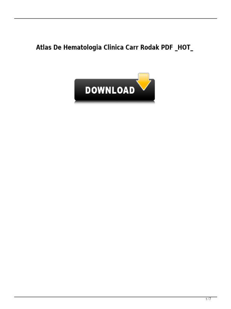 Atlas de Hematologia Clinica Carr Rodak PDF HOT | PDF | Business ...