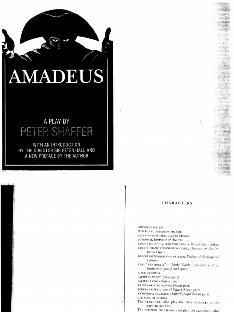 Shaffer, Peter - Amadeus | PDF