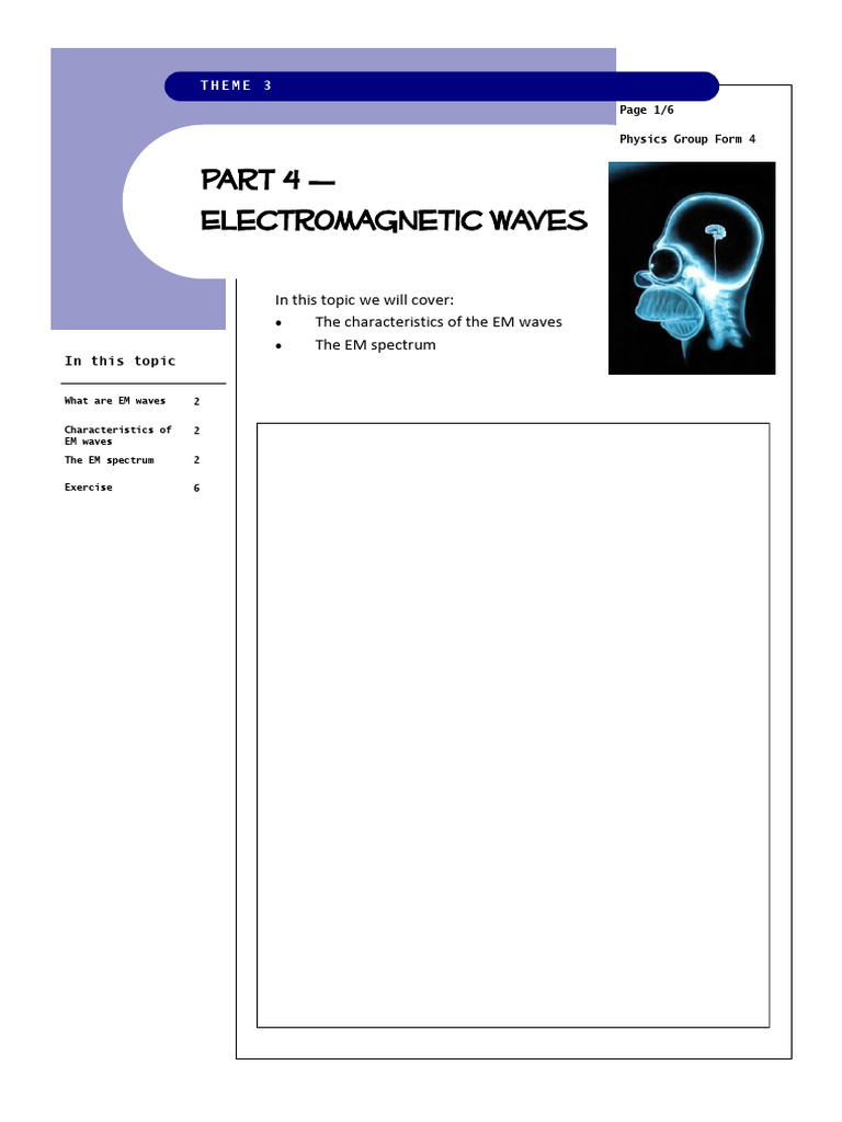 Print - Electromagnetic waves | PDF