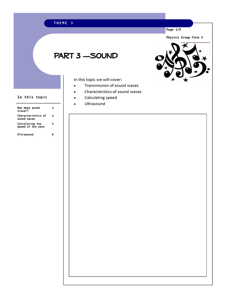 Print Sound Waves Pdf Sound Ultrasound