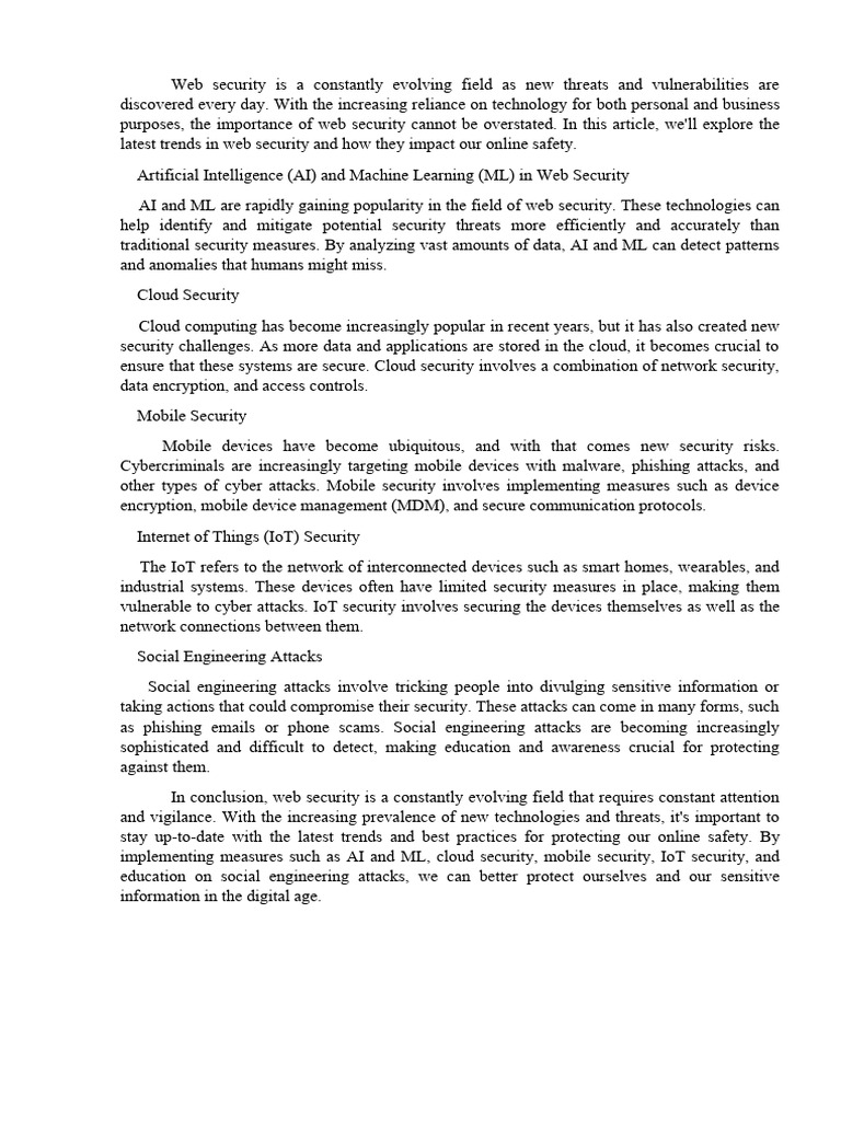 About Web Security Pdf Computer Security Security