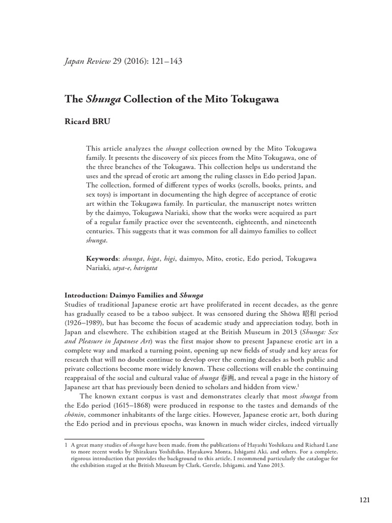 The_Shunga_Collection_of_the_Mito_Tokuga | PDF