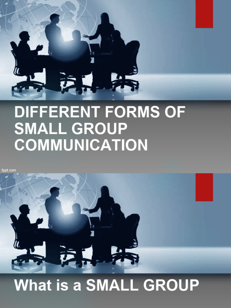 Types of Small Group Communication | PDF | Career & Growth | Social Science