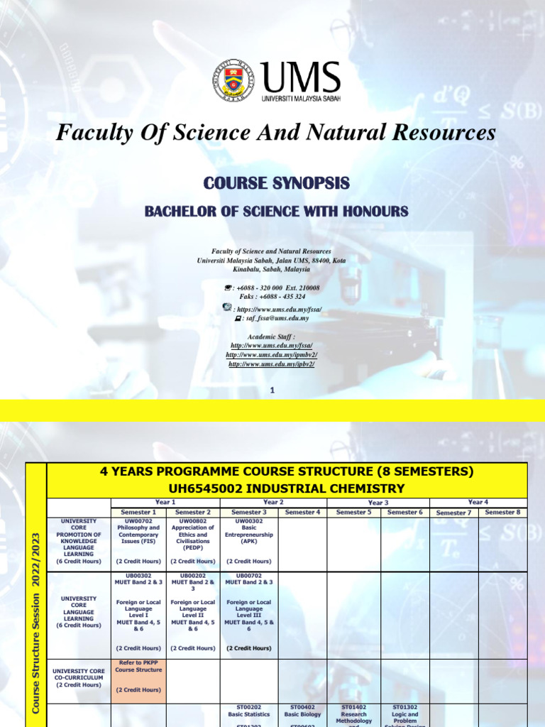4 Year Course Structure | PDF