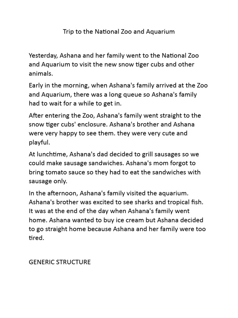 Tugas Recount Text | PDF