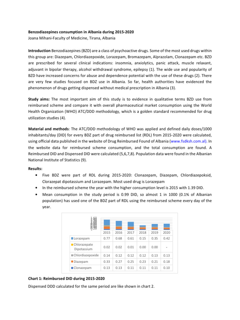 Policy Brief JM | PDF | Benzodiazepine | Pharmaceutical Sciences