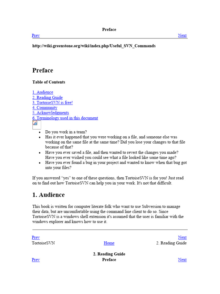 SVN Documetns | PDF | Version Control | Networking