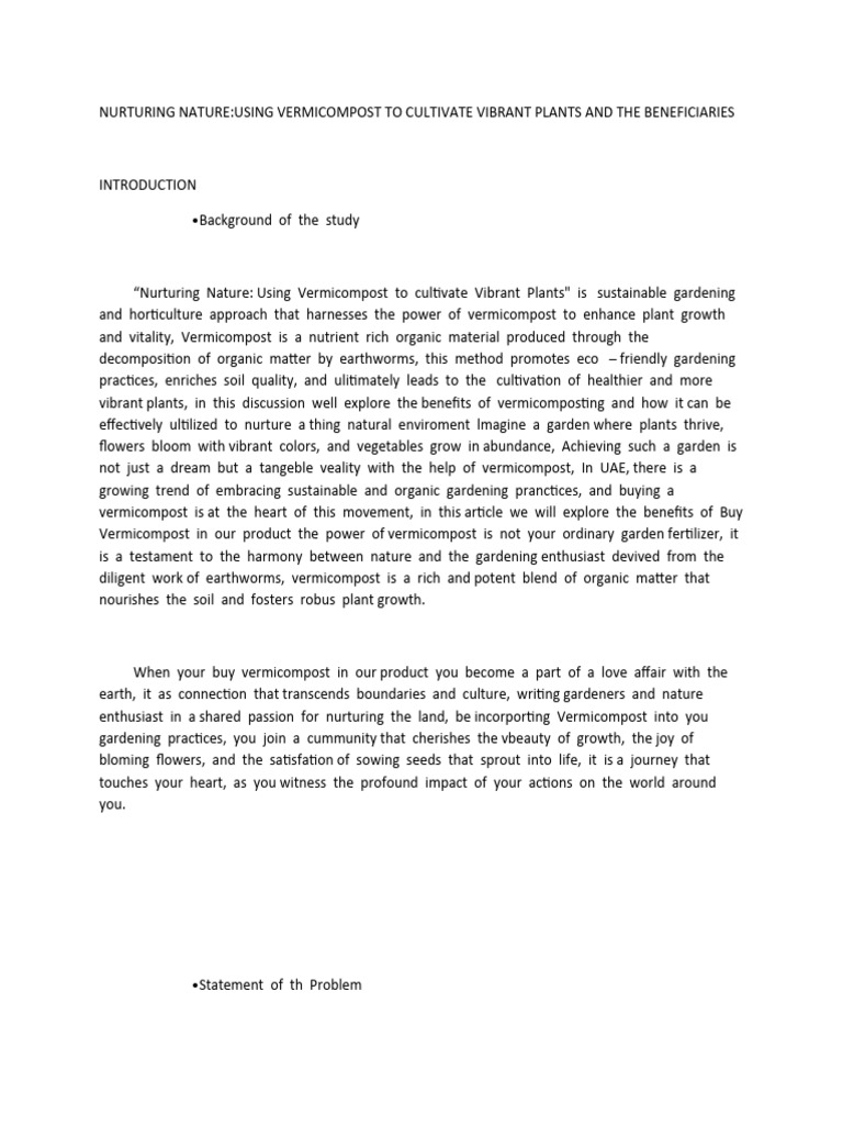 NURTURING NATUR-WPS Office | PDF | Agriculture | Soil