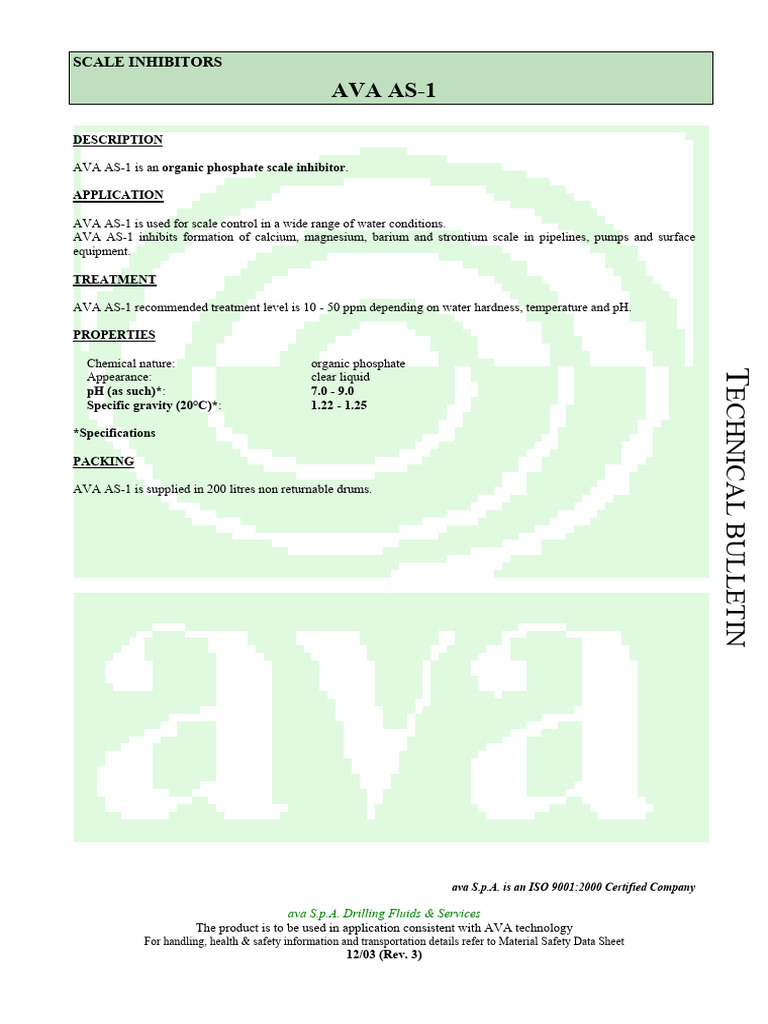 Ava As-1 | PDF