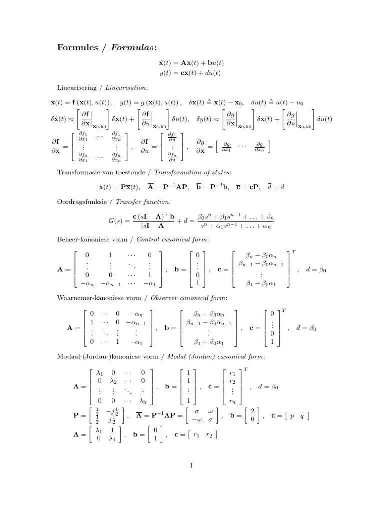 Formula Sheet | Download Free PDF | Applied Mathematics | Mathematical ... Formula Sheet | Download Free PDF | Applied Mathematics | Mathematical ...