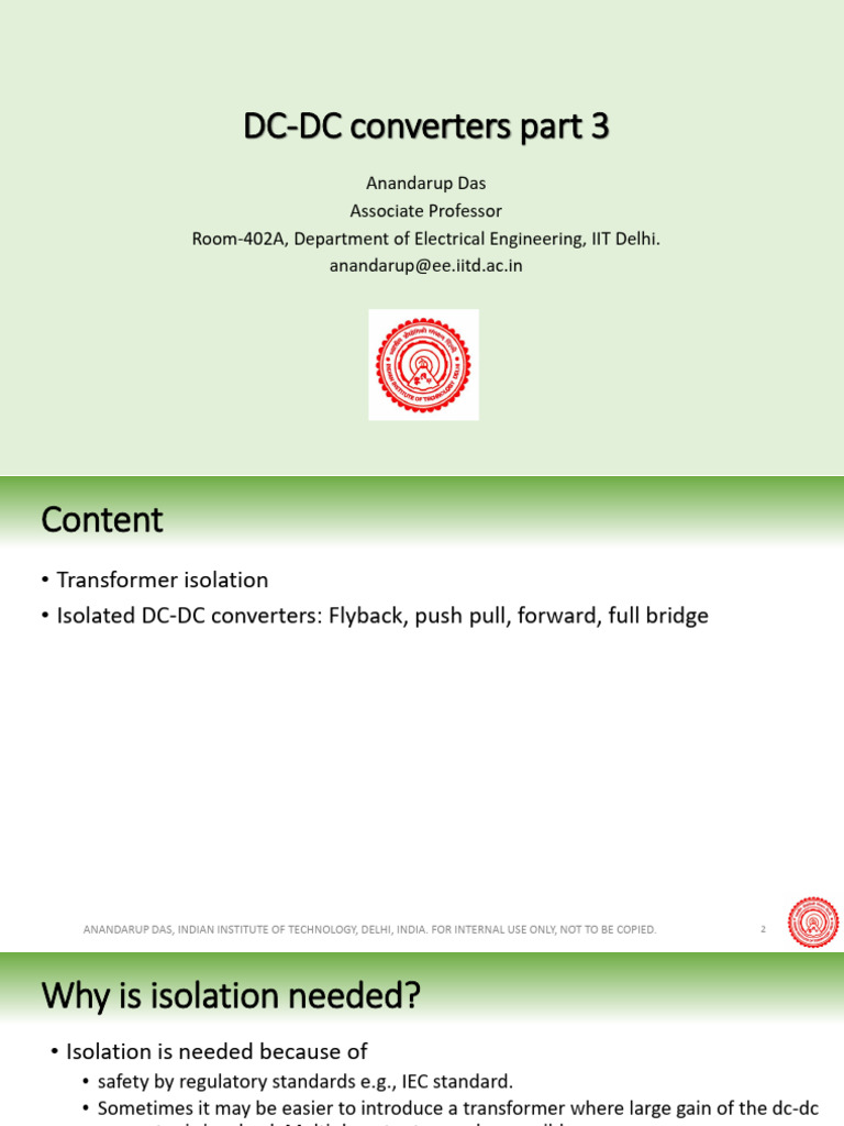 DC DC Part3 | PDF | Transformer | Inductance