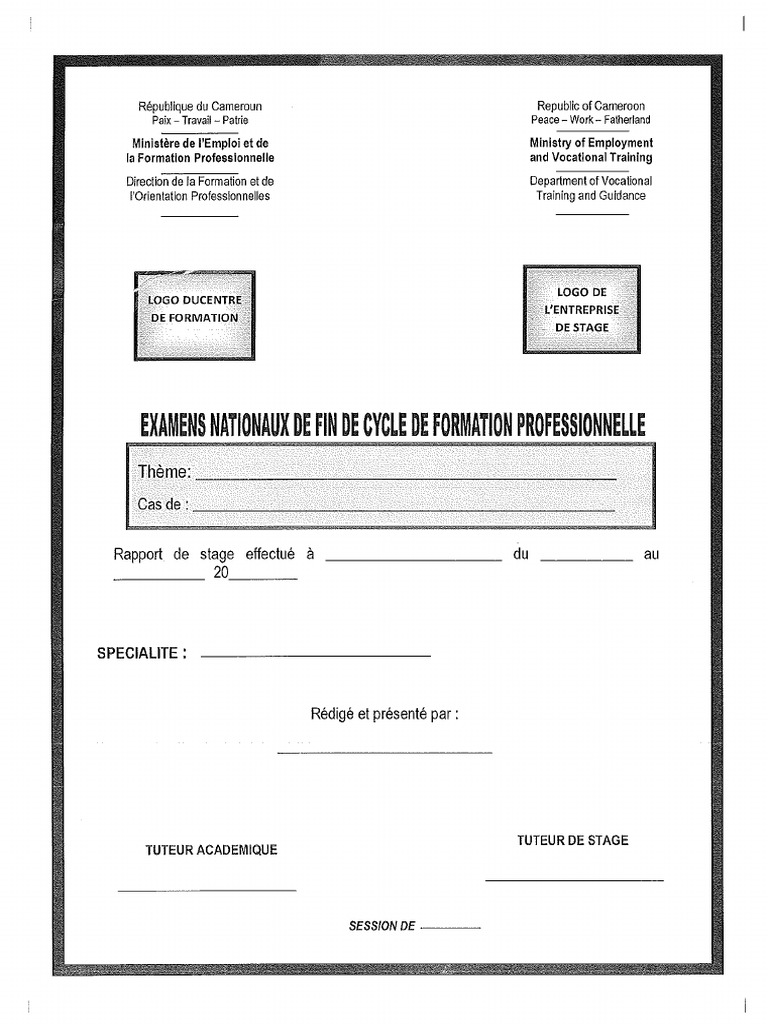 Rapport de Stage | PDF