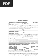 Indemnity Bond For Income Tax Refund | PDF