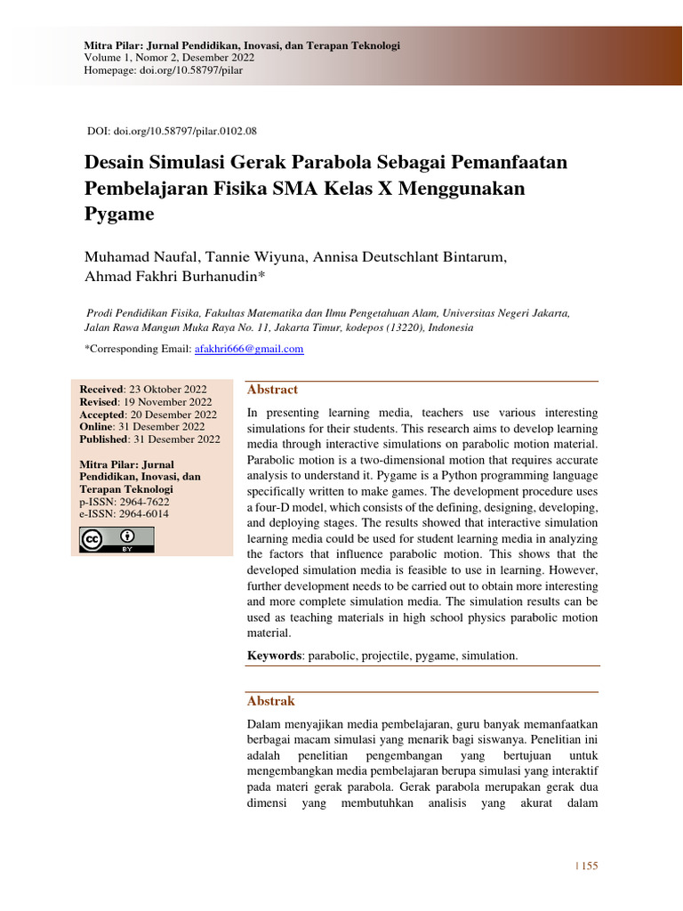 Final+Template+Vol+1+No+2+Urutan+8 Parabola | PDF