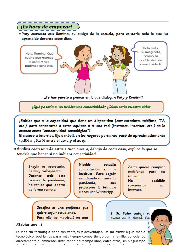 Vida sin Tecnología: Reflexiones y TIC | PDF | Ciencias sociales