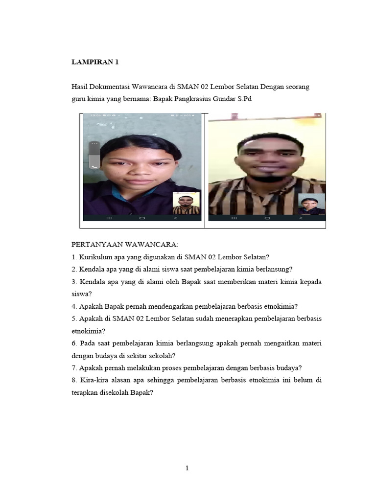 Lampiran Skripsi | PDF