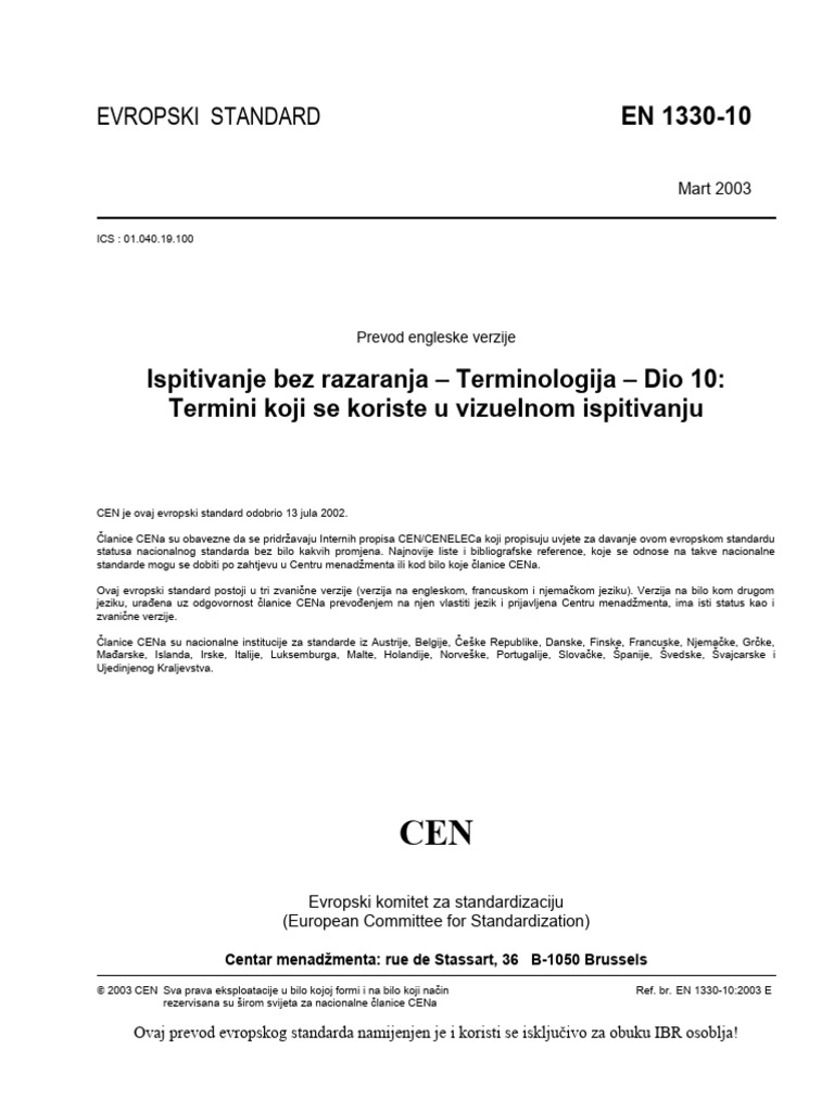 En 1330-10 | PDF