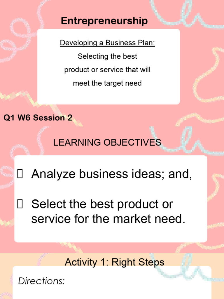 Choosing the Right Product to Sell | PDF | Profit (Economics ...