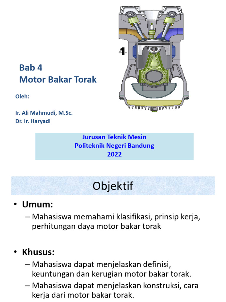 MKE Motor Bakar Torak | PDF