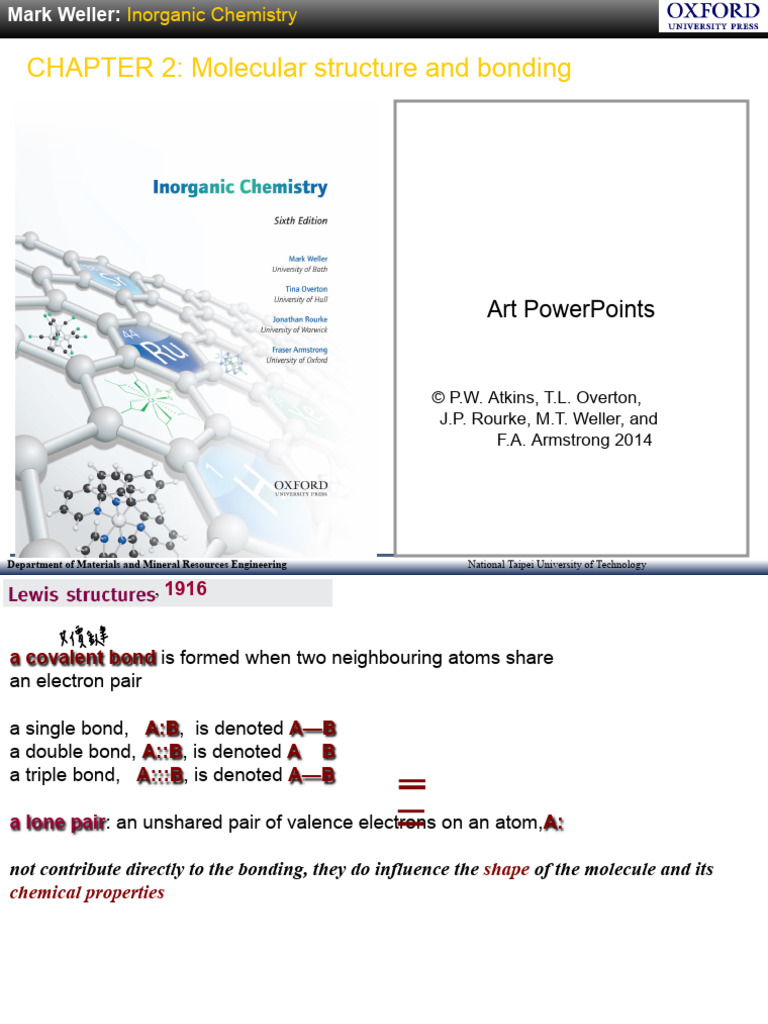 IC Chap2 | PDF | Molecular Orbital | Chemical Bond