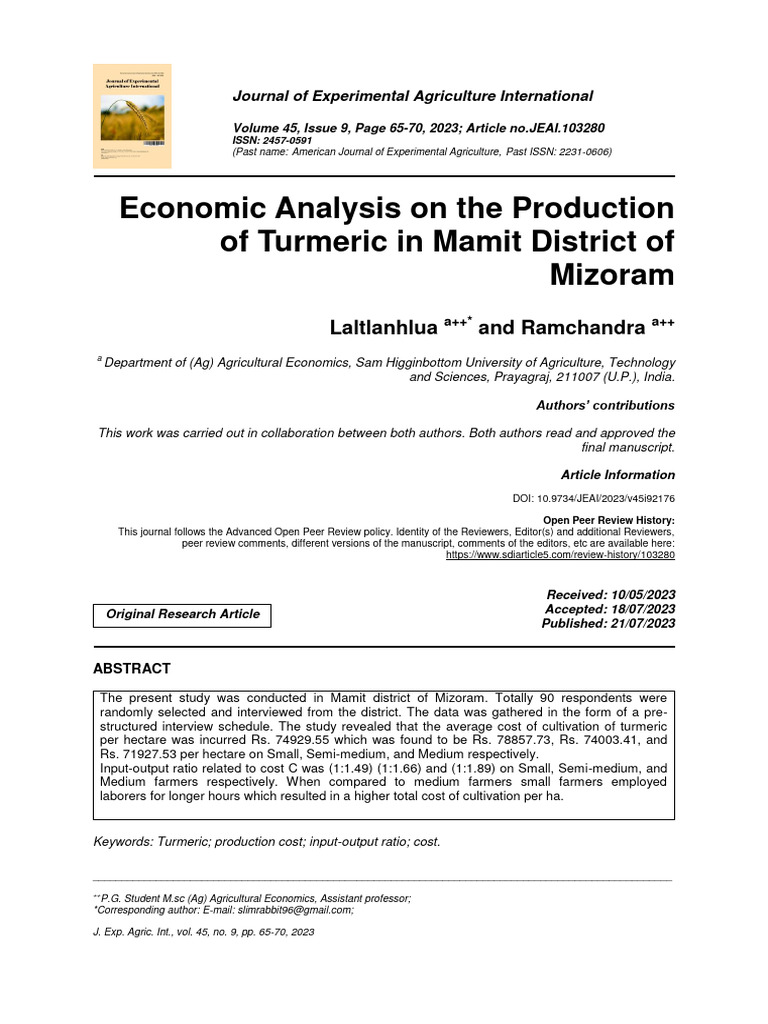 COC Ref 7 | PDF | Cost | Agriculture