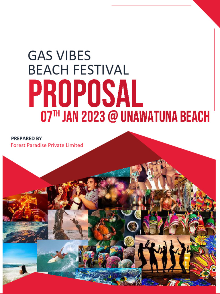Gas Vibes Beach Festival Proposal | PDF