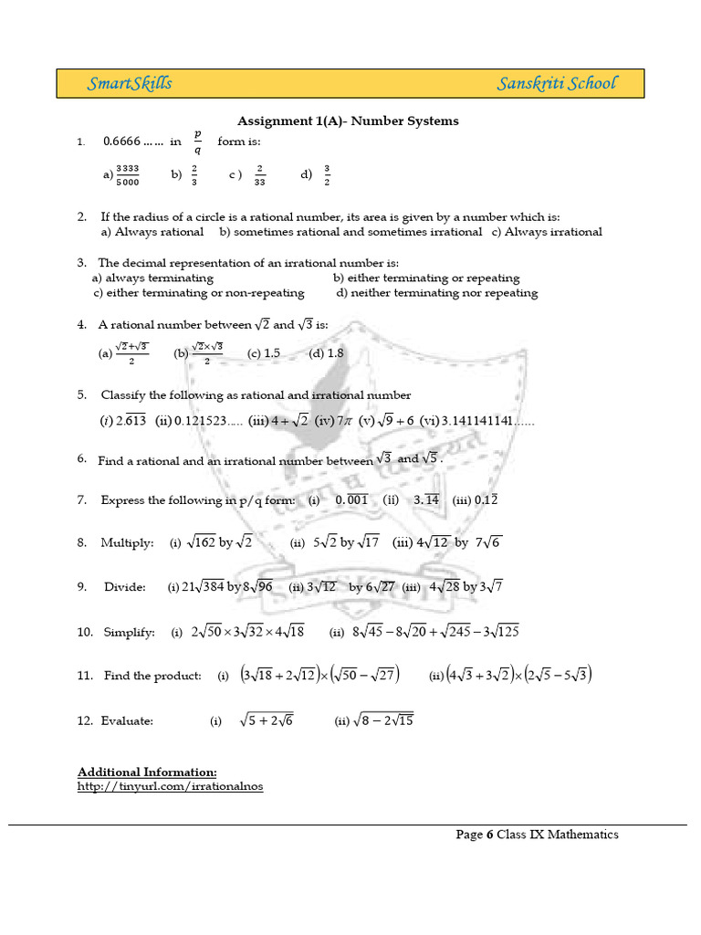 Numbersystem SS | PDF