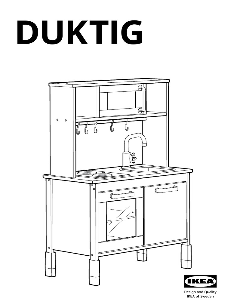 Duktig Play Kitchen Red AA 2359429 1 100 | PDF