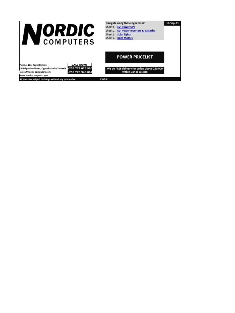 Nordic Power 100923 | PDF